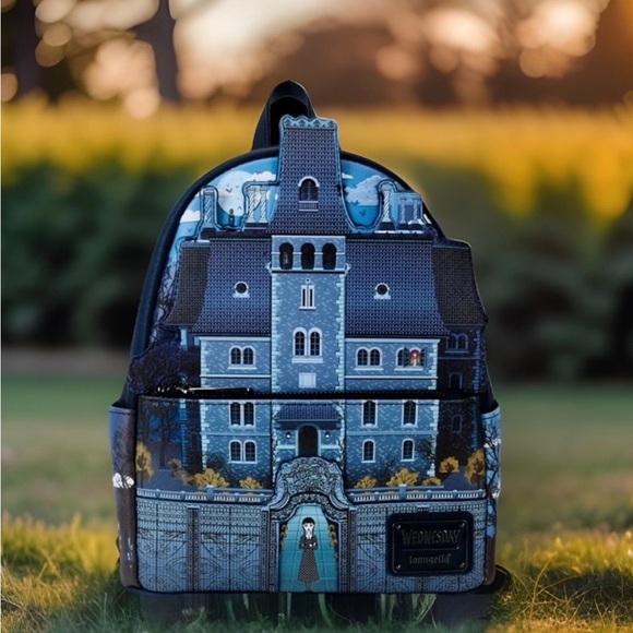 Loungefly | Bags | New W Tags Loungefly Wednesday Nevermore School ...